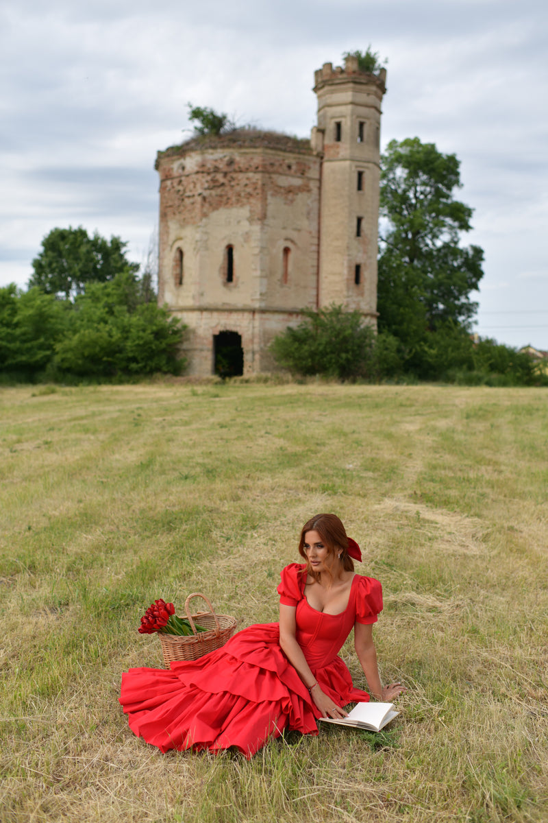 The Angie Red Dress – SS Unique Design